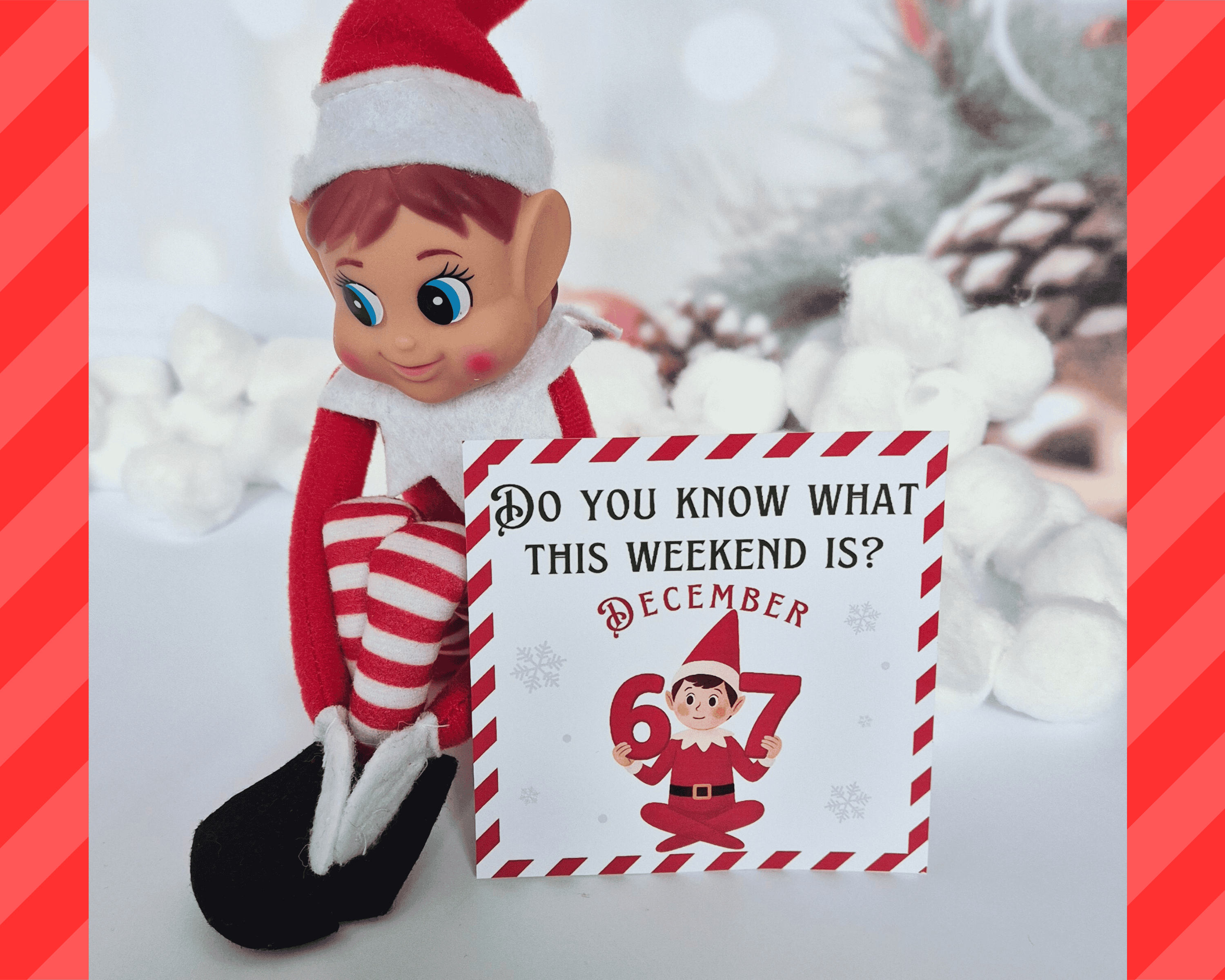 6 7 Elf Prop – Crafty Kids Printable