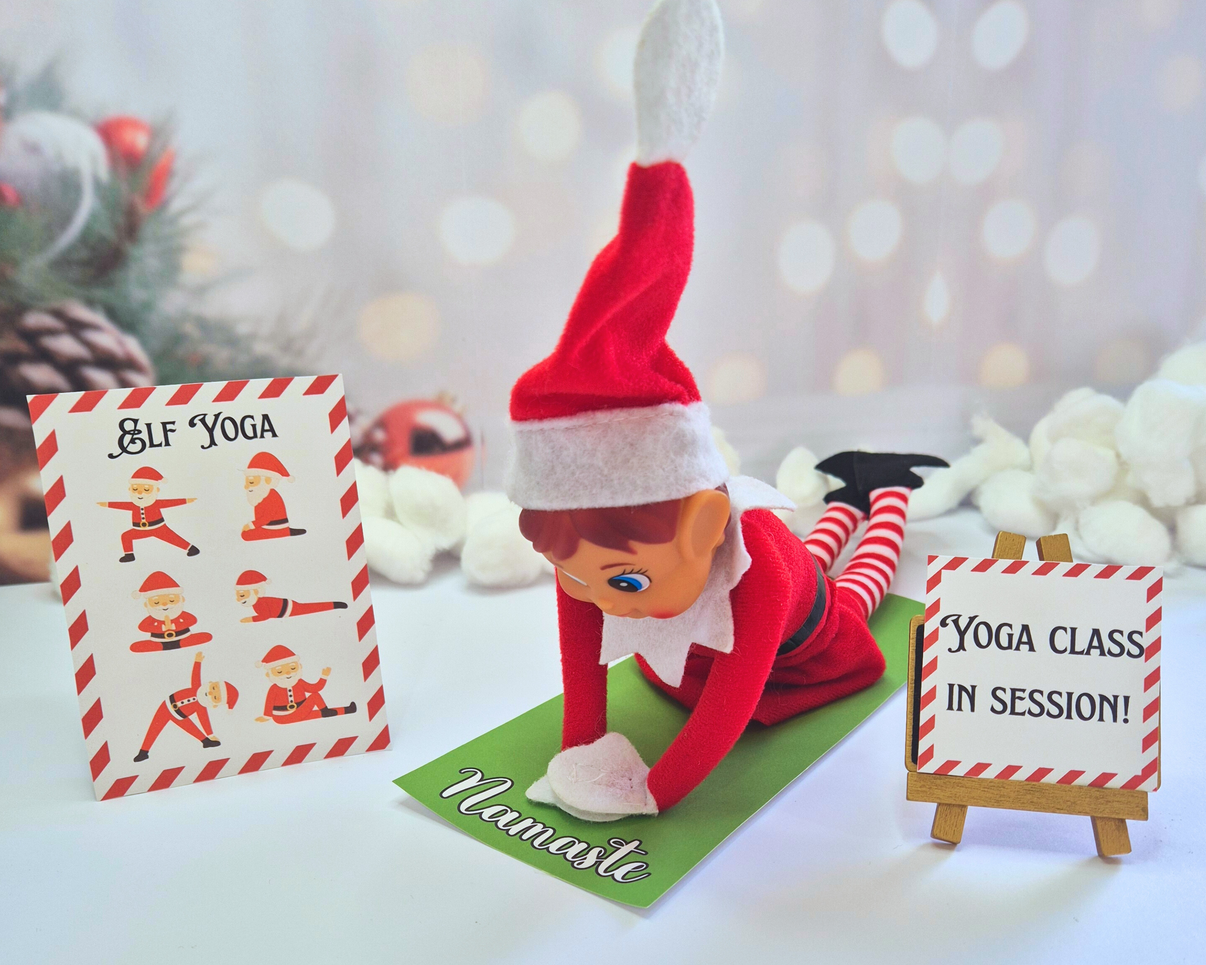 Elf Yoga Prop Set – Crafty Kids Printable